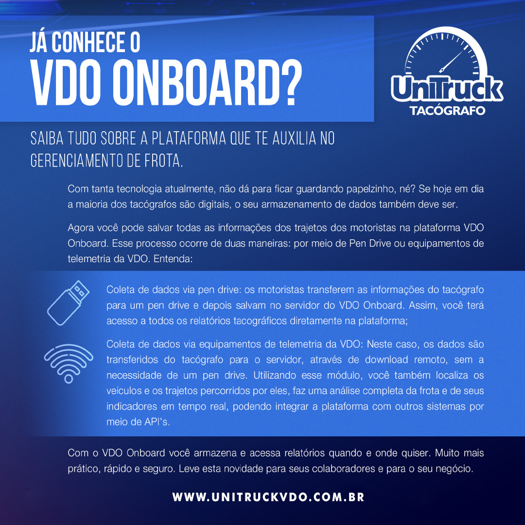 VDO Onboard – Unitruck